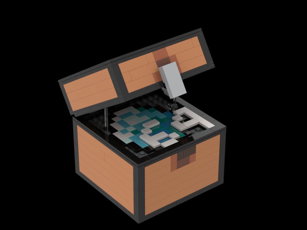 MOC-156718 Minecraft Chest– MOC Brick Store