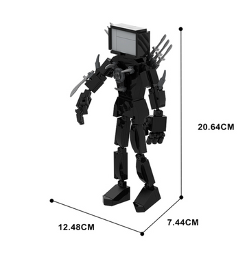 Titan TV Man– MOC Brick Store