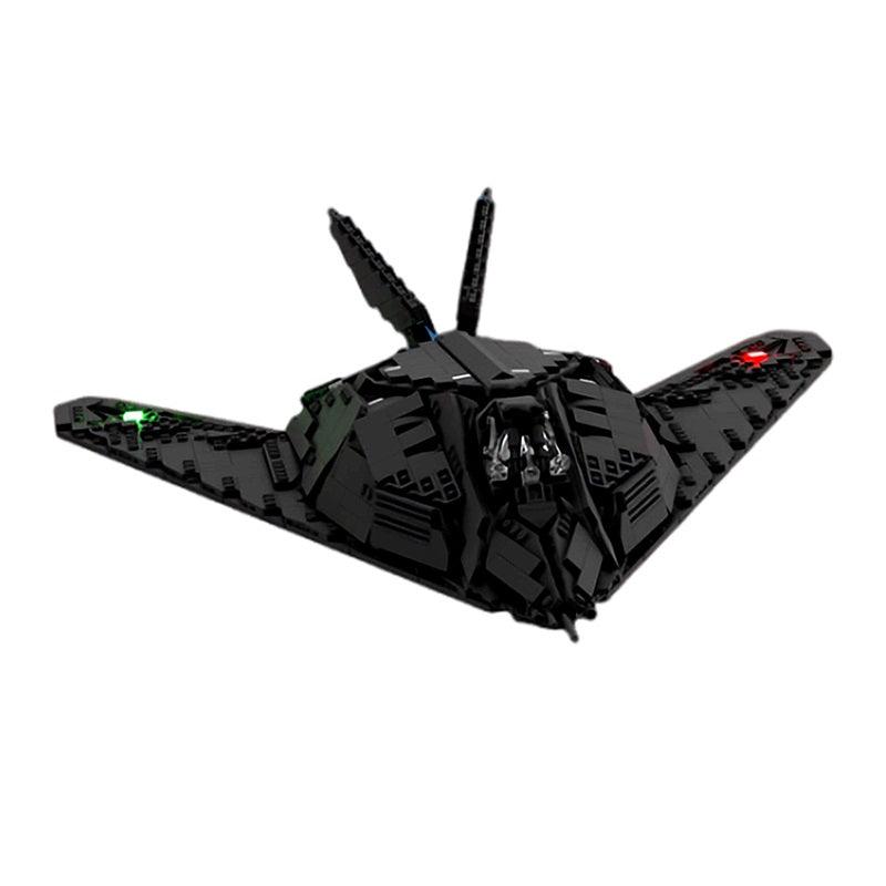 GOBRICKS MOC 179931 F-117 Nighthawk (1-34)– MOC Brick Store