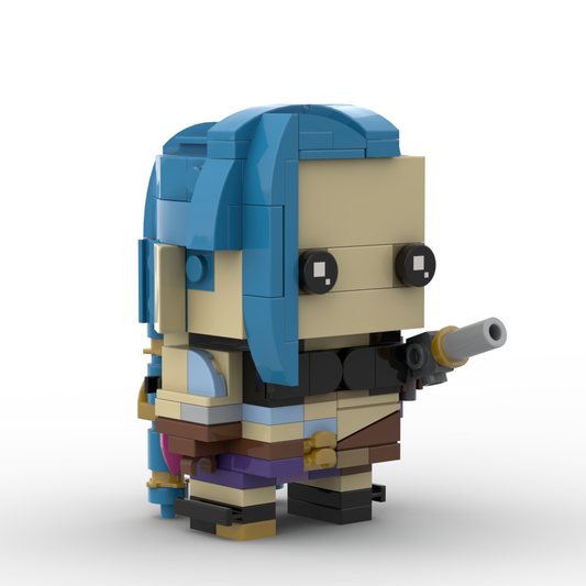 Jinx LOL - BrickHeadz Toy– MOC Brick Store