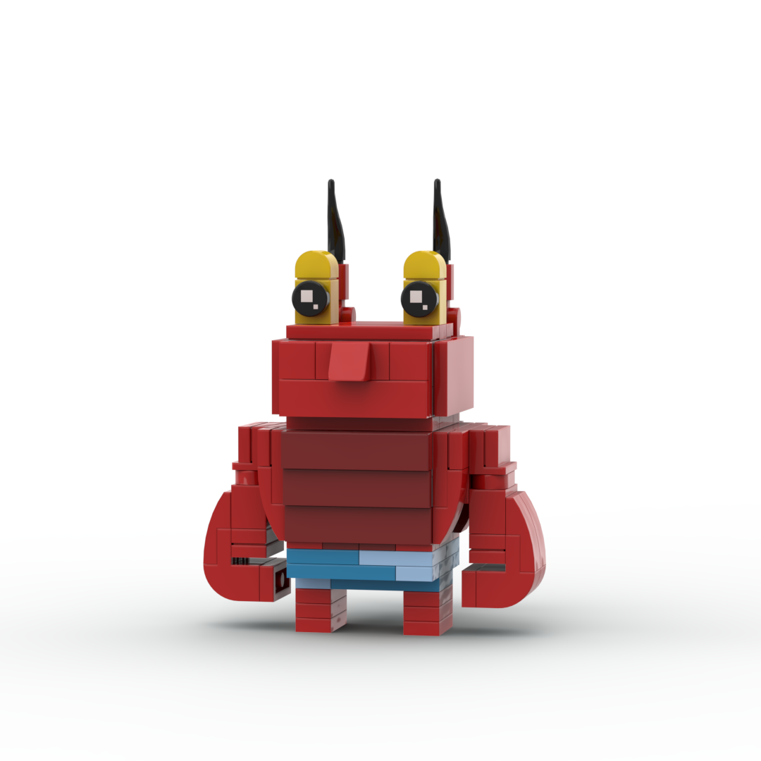 Larry the Lobster - SpongeBob - BrickHeadz Toy– MOC Brick Store