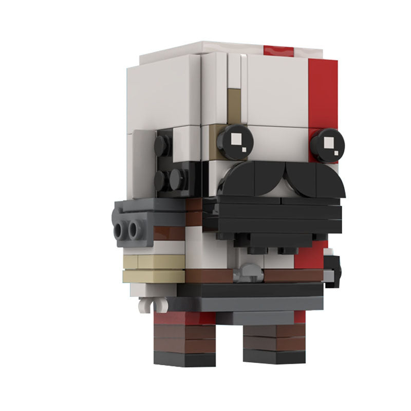 Kratos - Brick Pop! Headz Toy– MOC Brick Store