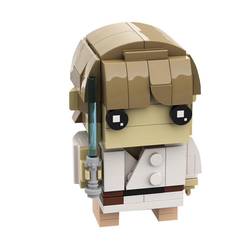 MOC-138590 Luke Skywalker getting a lightsaber– MOC Brick Store