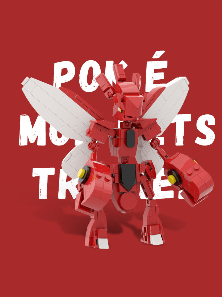 Pokemon Scizor Pokemon Giant Pliers Mantis– MOC Brick Store
