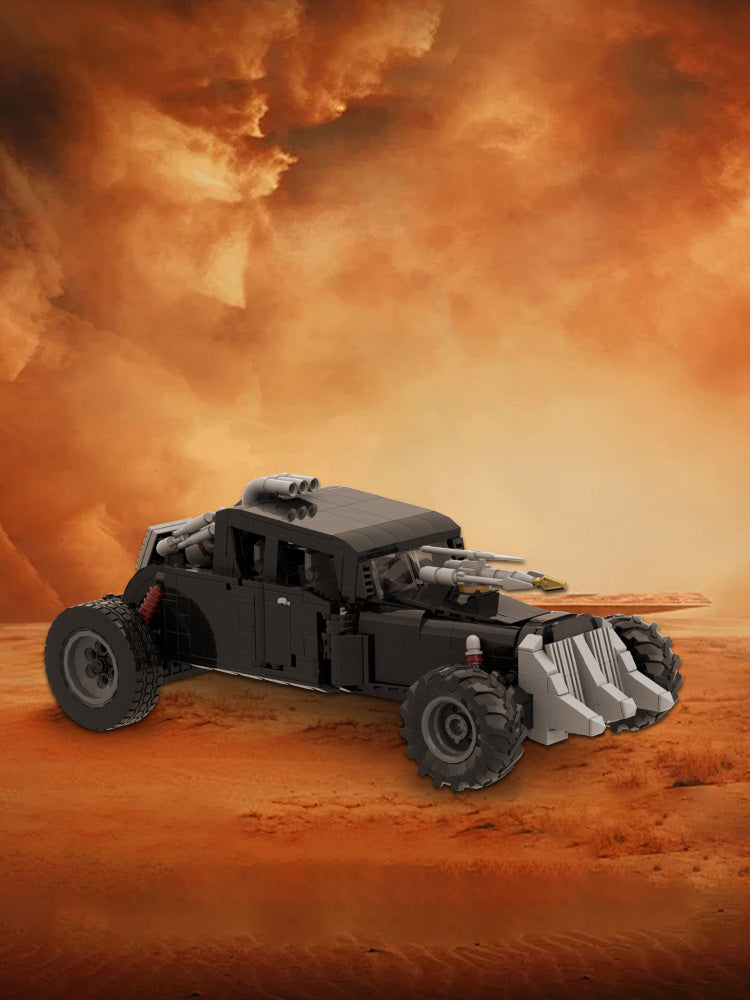Mad Max Furious Goddess Mad Max - irritable black (design)– MOC Brick Store