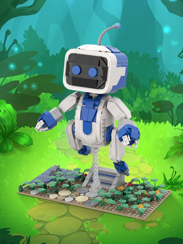 Astro Bot - Chinese Spider Form (Design)– MOC Brick Store