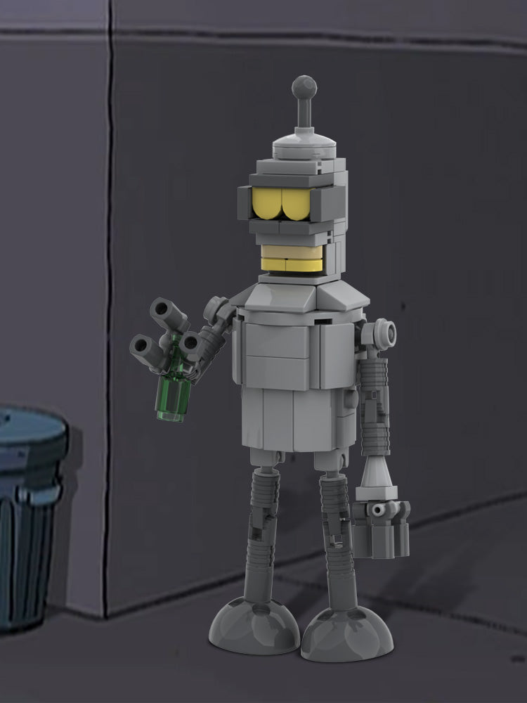 Futurama Bender– MOC Brick Store