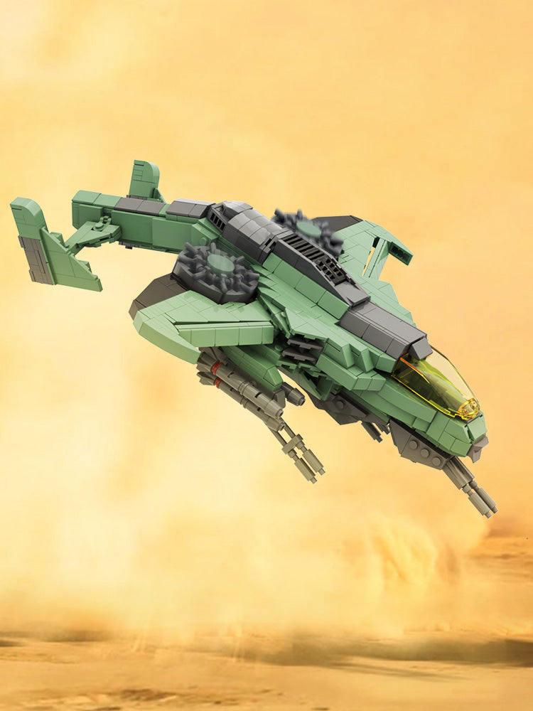 MOC-207092 Halo AV-22 Sparrowhawk– MOC Brick Store