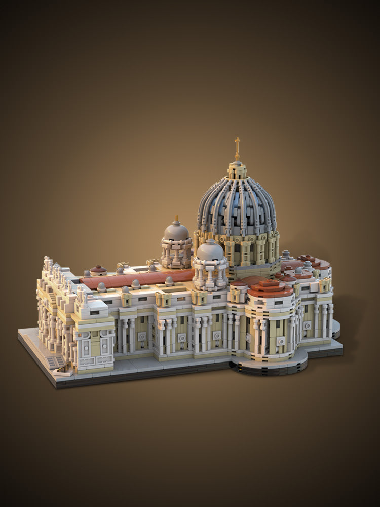 MOC-205664 Saint Peter's Basilica 1:800– MOC Brick Store