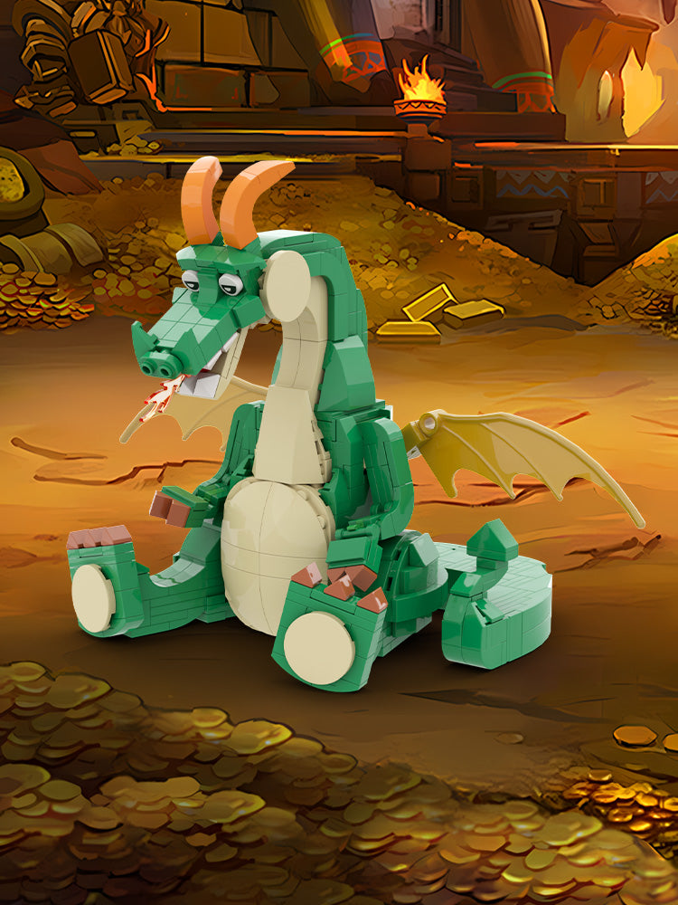 MOC-210783 Cute Dragon– MOC Brick Store