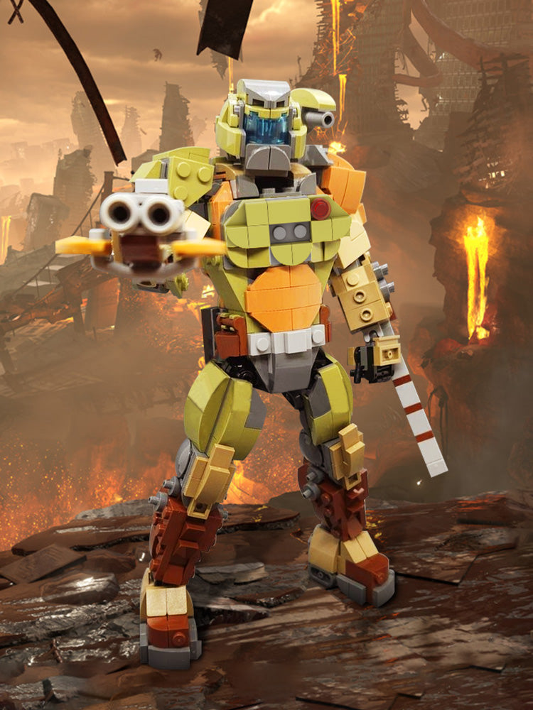 MOC-211688 The Doom Slayer– MOC Brick Store