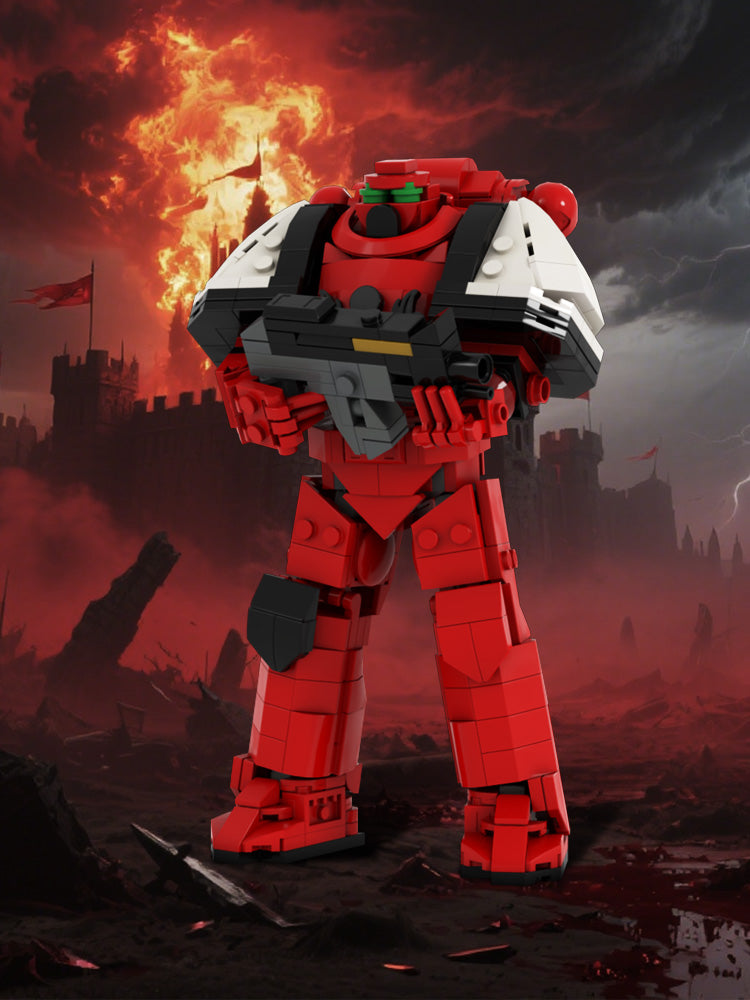 MOC-205030 Lego Modular Warhammer 40K Space Marine Blood Raven– MOC ...