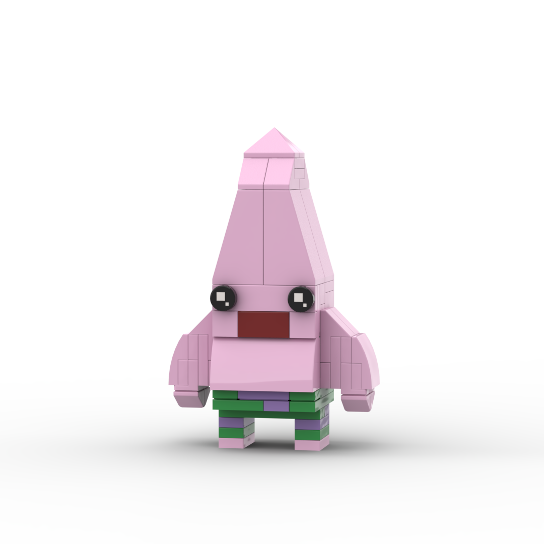 Patrick Star - SpongeBob - BrickHeadz Toy– MOC Brick Store