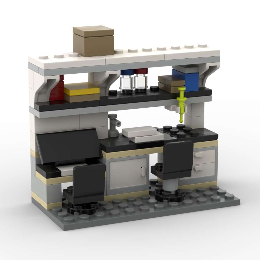 MOC Science Lab MOC Scene– MOC Brick Store