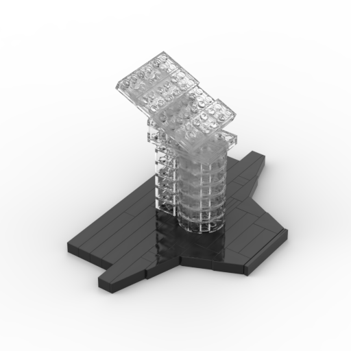 MOC-105605 Puddle Jumper Gateships Stand Only– MOC Brick Store