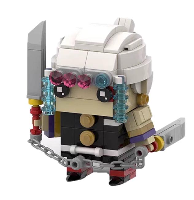 MOC-85287 Uzui Tengen Brickhead (demon slayer)– MOC Brick Store