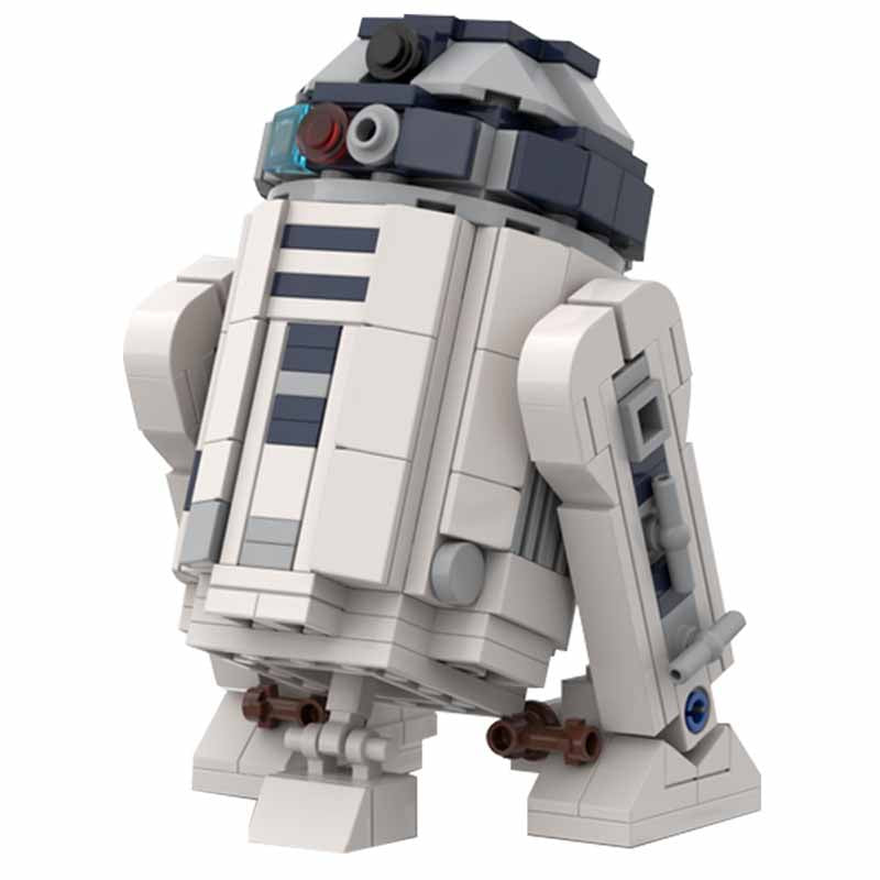 MOC-6266 Mini UCS R2-D2 - Brick Pop! Headz Toy– MOC Brick Store