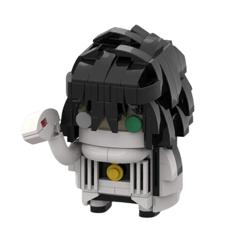MOC-123467 Iguro Obanai Brickheadz snake hashira– MOC Brick Store