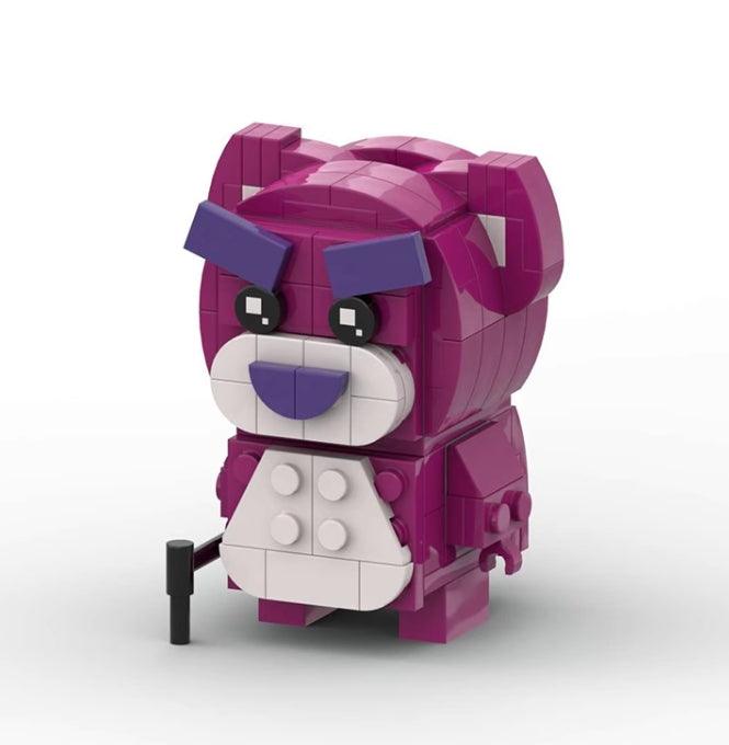 MOC Toy Story Lotso Bear brickheadz– MOC Brick Store