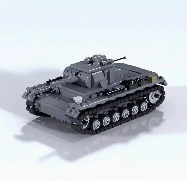 MOC Tank Panzerkampfwagen III– MOC Brick Store