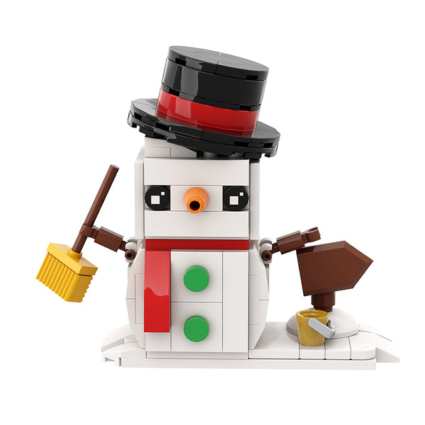 MOC A0613Y01 Snowman– MOC Brick Store