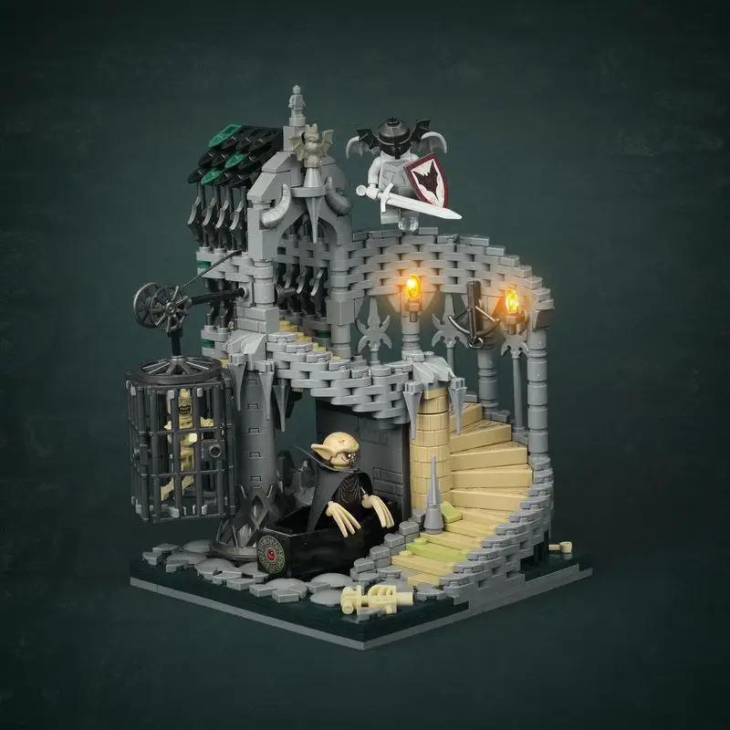 Fantasy Architecture MOC LEGO®-Compatible Components: Build Enchanting ...