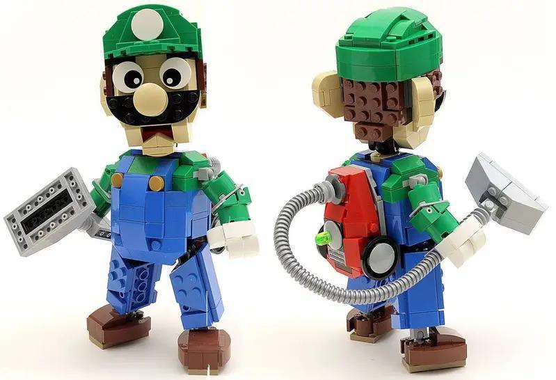 MOC-13506 Custom Luigi MOC– MOC Brick Store