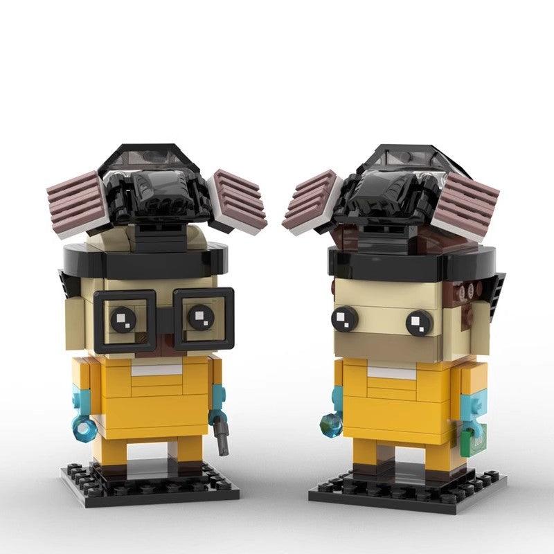 MOC-22534 Breaking Bad Brickheadz Collection - Walter White & Jesse Pi ...