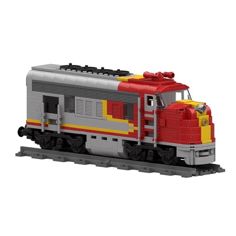 MOC-54251 Santa Fe Super Chief RC Train Set– MOC Brick Store