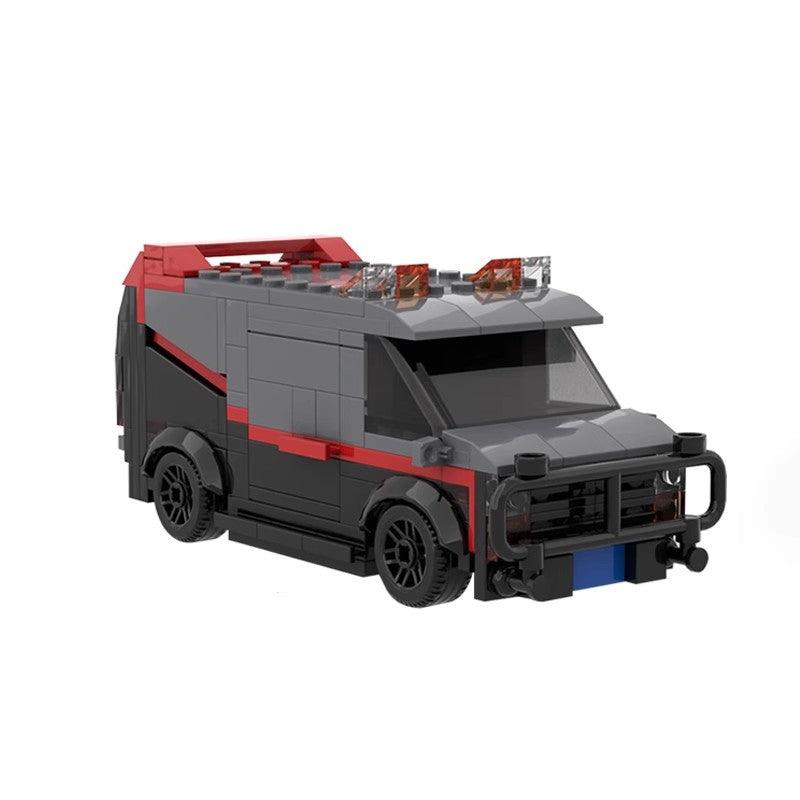 MOC-20604 A-Team GMC Vandura Van– MOC Brick Store