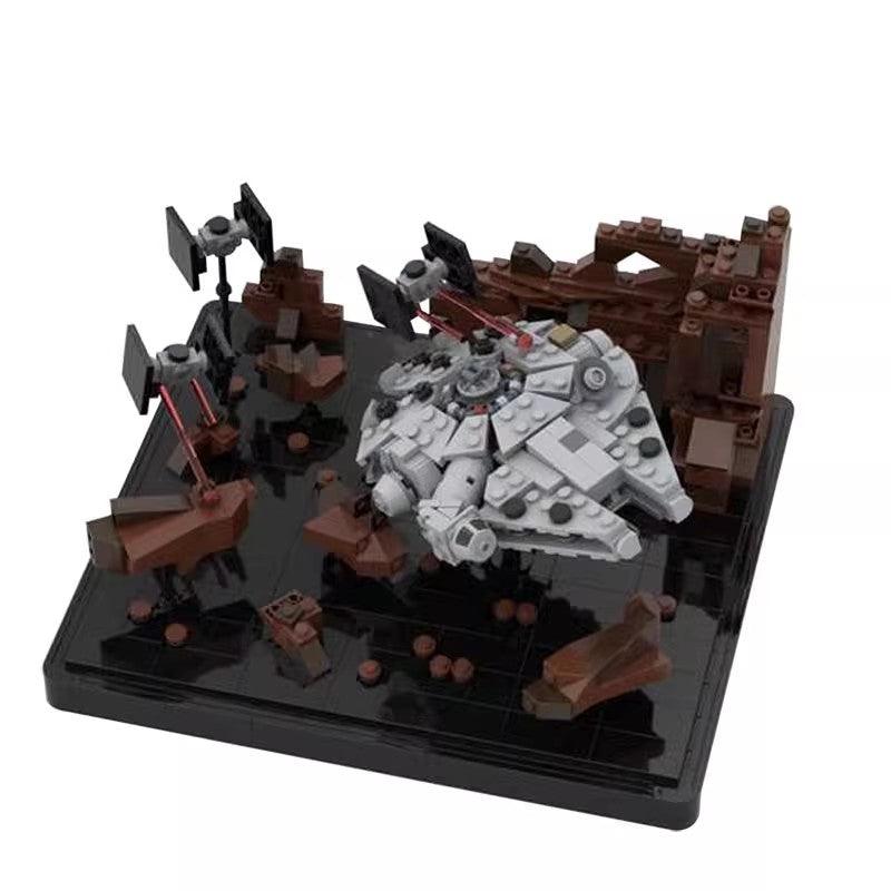 MOC-41087 Asteroid Chase - Micro Millenn ium Falcon - Episode V– MOC ...