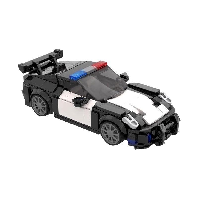 MOC-97377 Porsche 911 (992) GT3 - Police Interceptor– MOC Brick Store