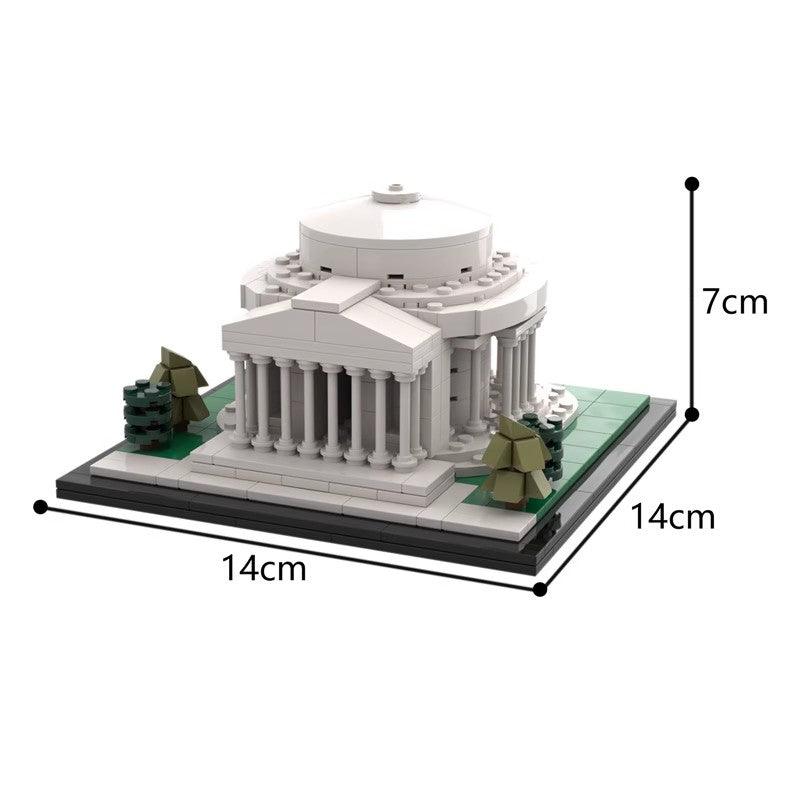 MOC-36588 Jefferson Memorial– MOC Brick Store