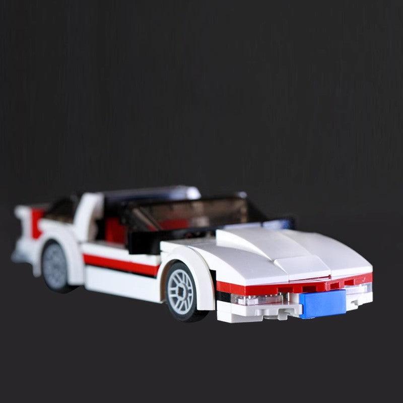 MOC-11247 The A-Team Faceman's Corvette C4– MOC Brick Store