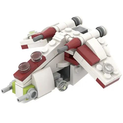 MOC-42164 Micro Republic Gunship– MOC Brick Store
