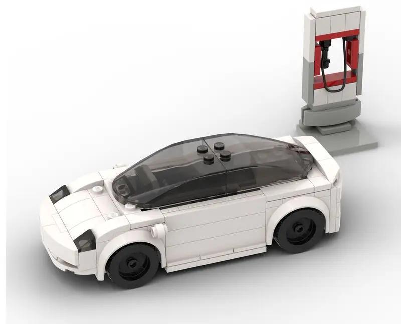 MOC-30057 Tesla Model 3– MOC Brick Store