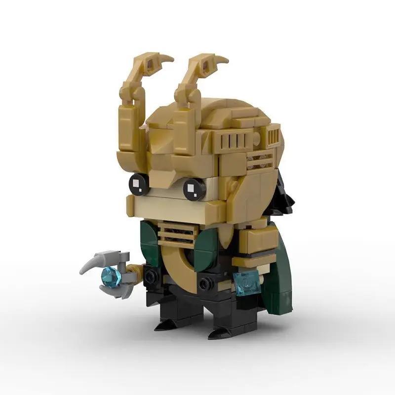 MOC Brickheadz Loki– MOC Brick Store