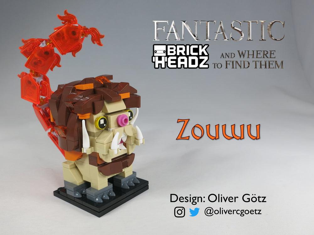 MOC-49794 Fantastic BrickHeadz and Where to Find Them: Zouwu– MOC Brick ...