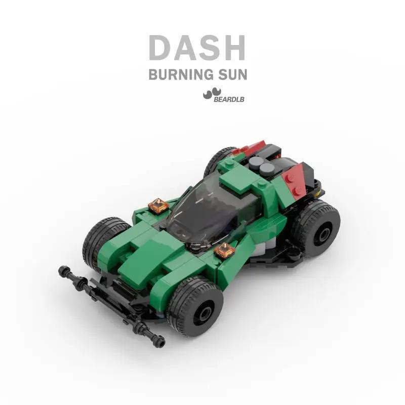 MOC-79937 DASH burning sun 8wide– MOC Brick Store